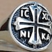 IC XC Nika Jesus Christ Christian Cross Handmade 3D Ring Solid Sterling ...