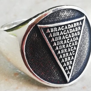 Abracadabra Abraxas Cabalistic, Magic Occult Esoteric Amulet Ancient ...