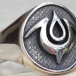 Fire Emblem Mark of the Exalt Handmade 3D Ring Solid Sterling Silver ...