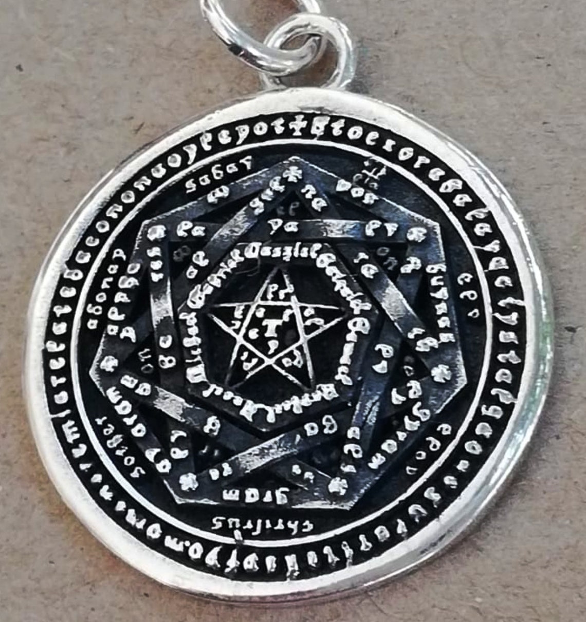 Sigillum Dei Ameth, John Dee Seal of God, Enochian John Dee Angel ...