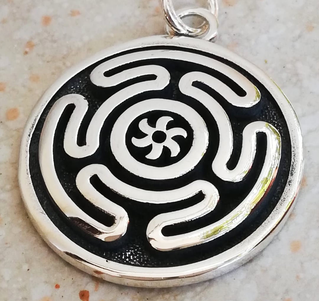 Hecate's Wheel, Strophalos Altarpiece, Magic Work Handmade 3D Pendant ...