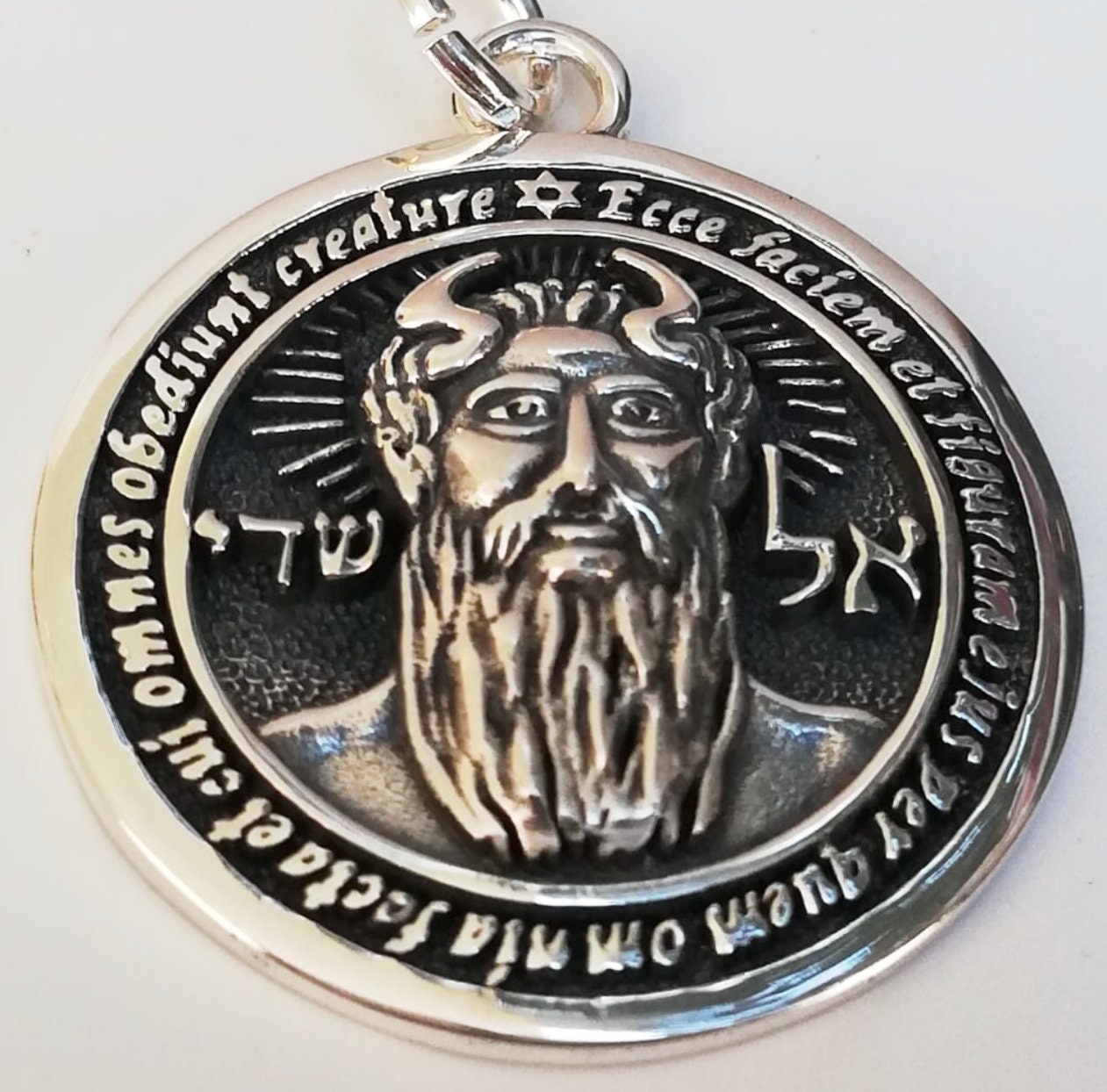 Goetia First Pentacle of the Sun Solomon Kabbalah Amulet - Etsy UK
