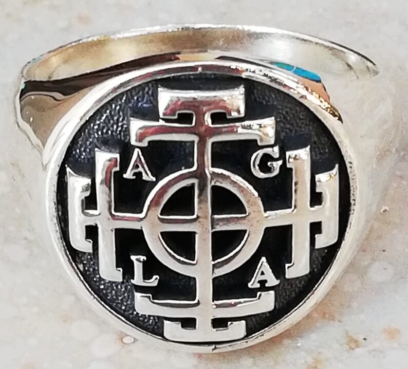 John Dee’s AGLA, Sigil Wheel of Fortune, Ancient Symbol of Luck ...