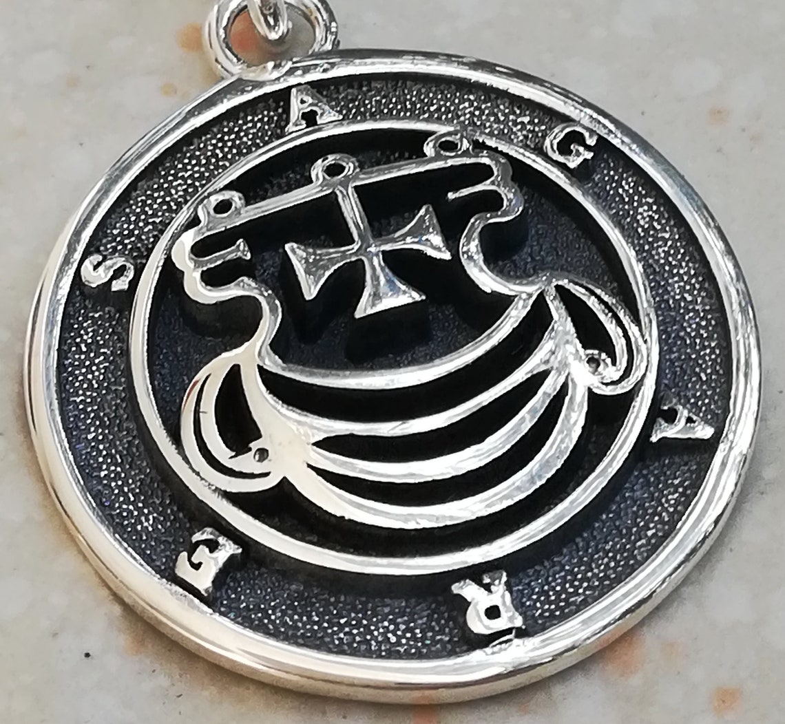 Duke Agares Lesser Key of Solomon Seal Kabbalah Amulet - Etsy Singapore