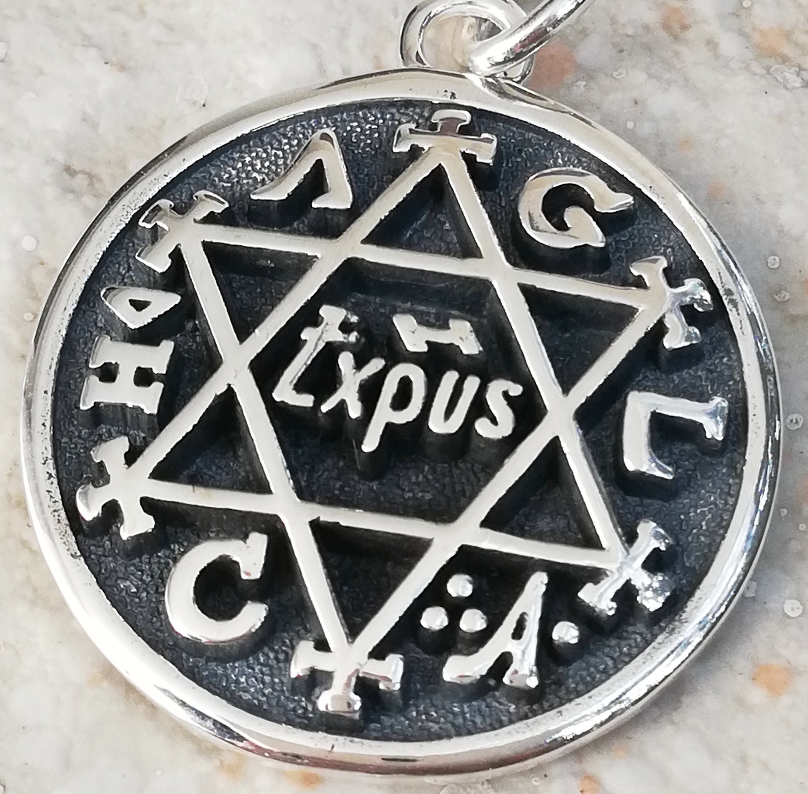 Anillo Del Rey Salomon Txpus Star of David Handmade 3D Pendant | Etsy