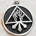 Red King Symbol Sulfur of the Philosophers Handmade 3D Pendant Solid ...