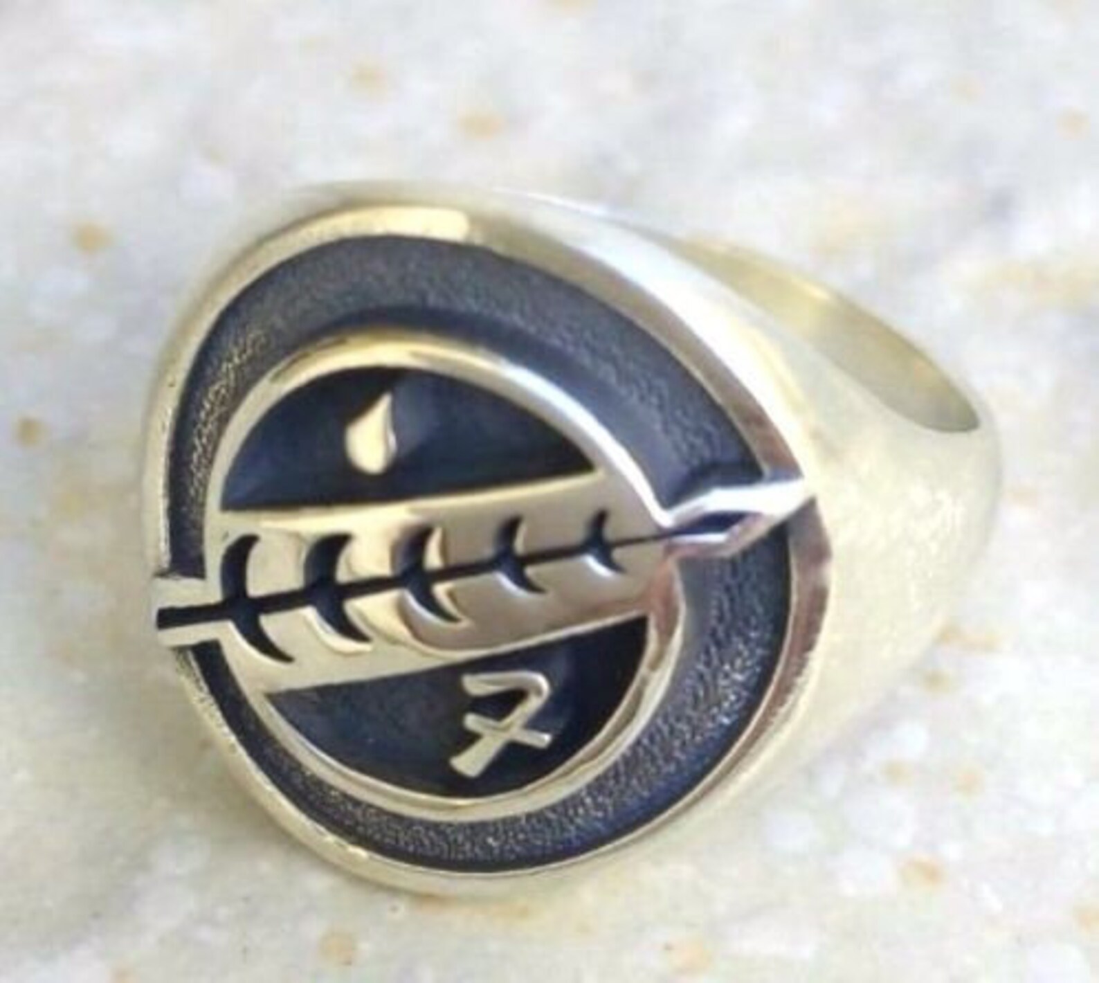 Boba Fett Chest Insignia Star Wars Handmade 3D Ring Solid | Etsy