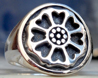 Avatar White Lotus Ring - Etsy