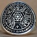 Enochian Sigil of Protection Solomon Kabbalah Amulet Talisman Handmade ...