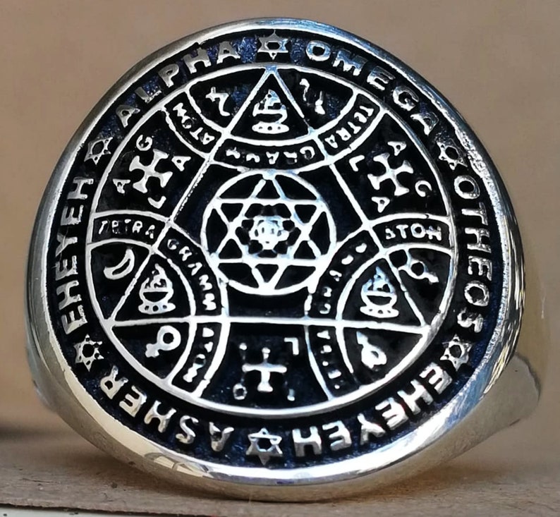 Enochian Sigil de la protection Solomon Kabbalah Amulette - Etsy France