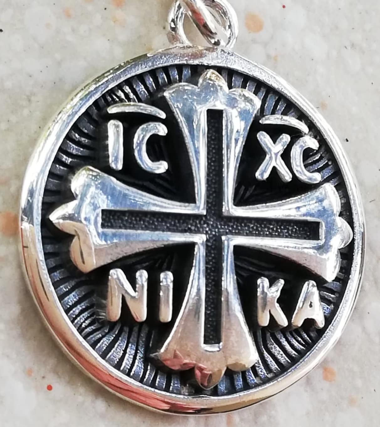 IC XC Nika Jesus Christ Christian Cross Handmade 3D Pendant | Etsy