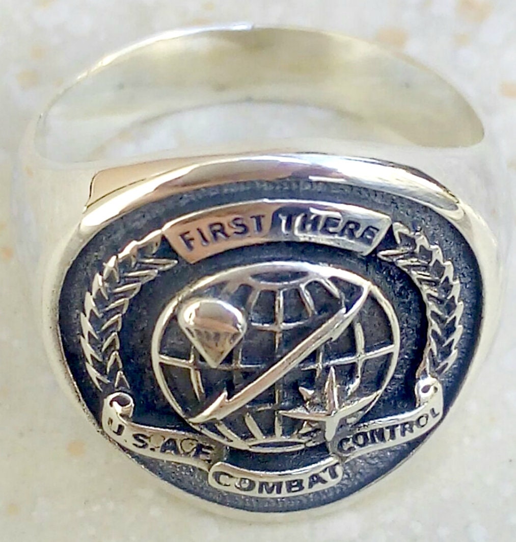 United States Air Force Combat Control Team Handmade 3D Ring | Etsy