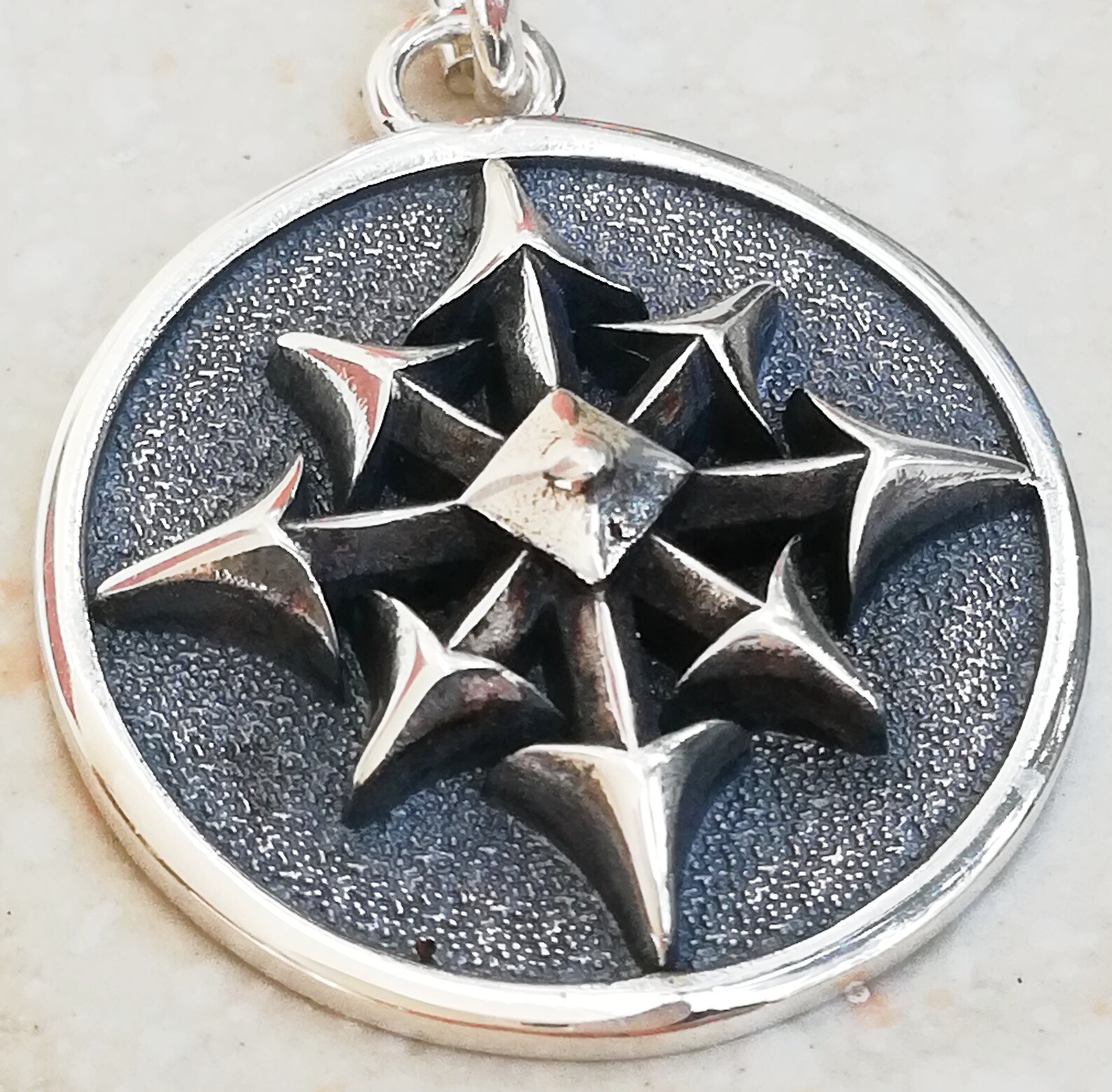 Symbol of Chaos Wheel of Chaos, 8 Pointed Star of Chaos Handmade 3D ...