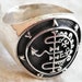 Sigil of Asmoday Sigil of Demons Asmodeus Handmade 3D Ring Solid ...