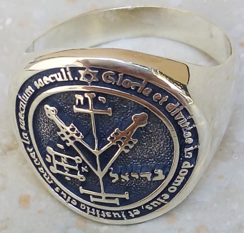 Fourth Pentacle of Jupiter Seals of Solomon Kabbalah Amulet - Etsy