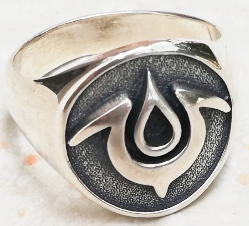 Fire Emblem Mark of the Exalt Handmade 3D Ring Solid Sterling Silver ...