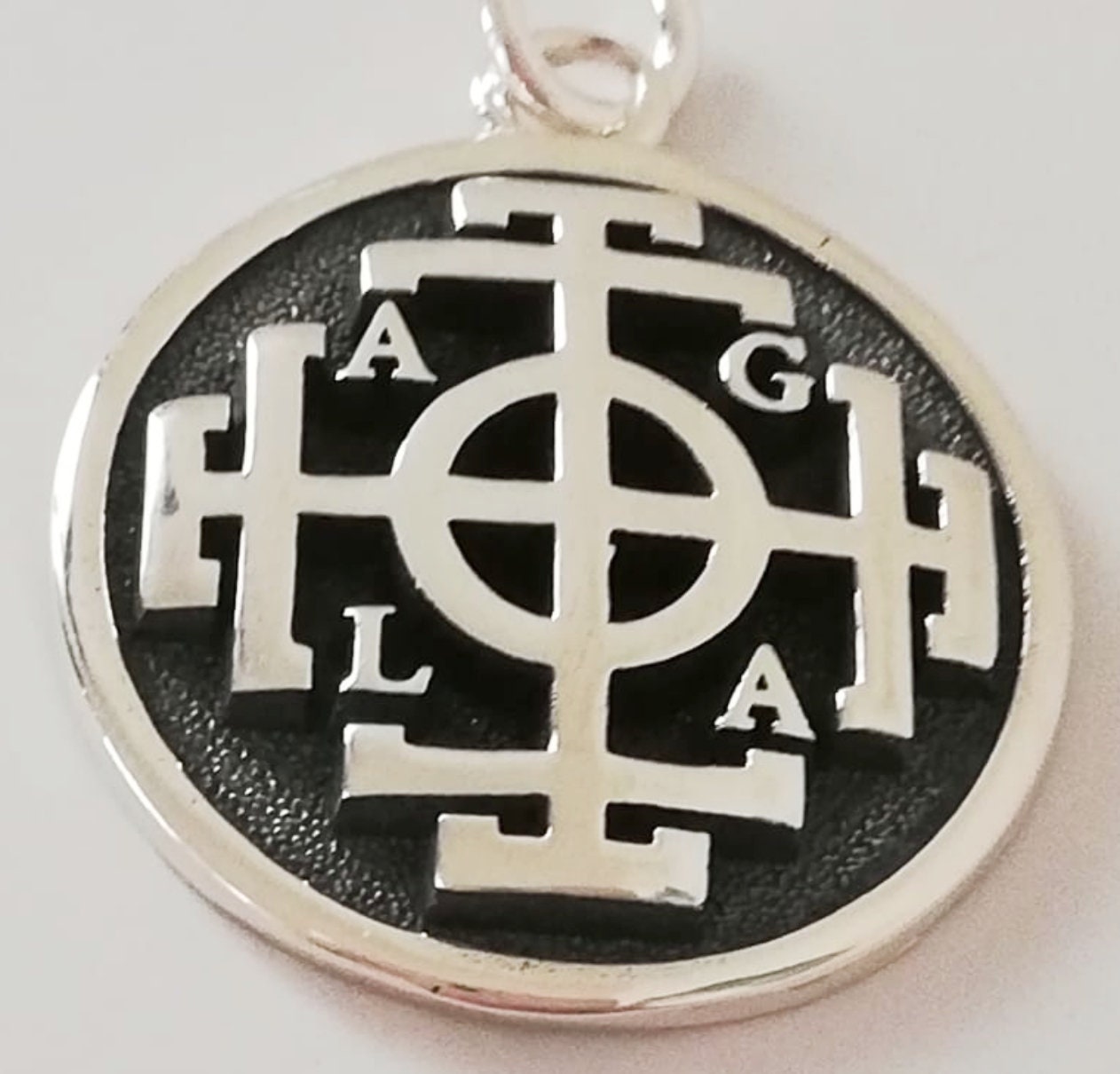 John Dees AGLA Sigil Wheel of fortune Ancient symbol of | Etsy