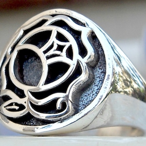 Utena Handmade 3D Ring Solid Sterling Silver 925 - Etsy