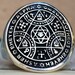 Enochian Sigil of Protection Solomon Kabbalah Amulet Talisman Handmade ...