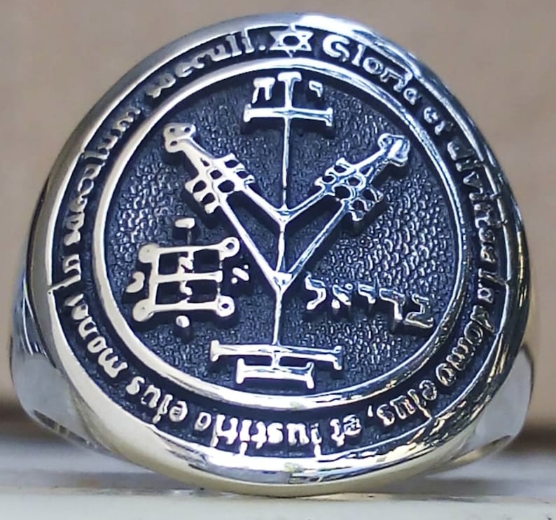 Fourth Pentacle of Jupiter Seals of Solomon Kabbalah Amulet - Etsy