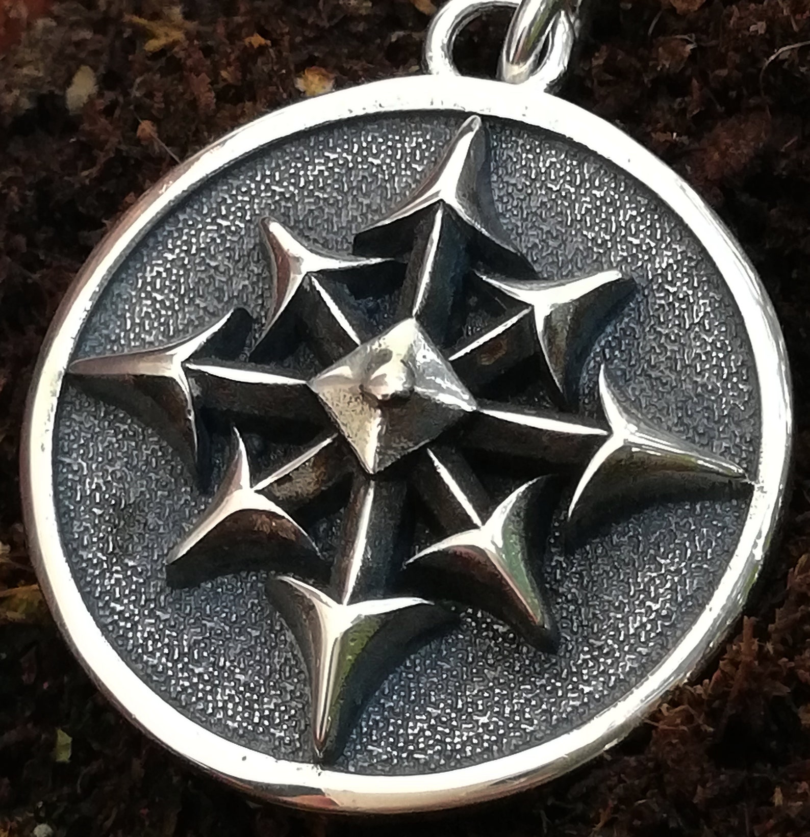 Symbol of Chaos Wheel of Chaos, 8 Pointed Star of Chaos Handmade 3D ...