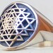 Sacred Geometry Sri Yantra Mandala Handmade 3D Ring Solid - Etsy