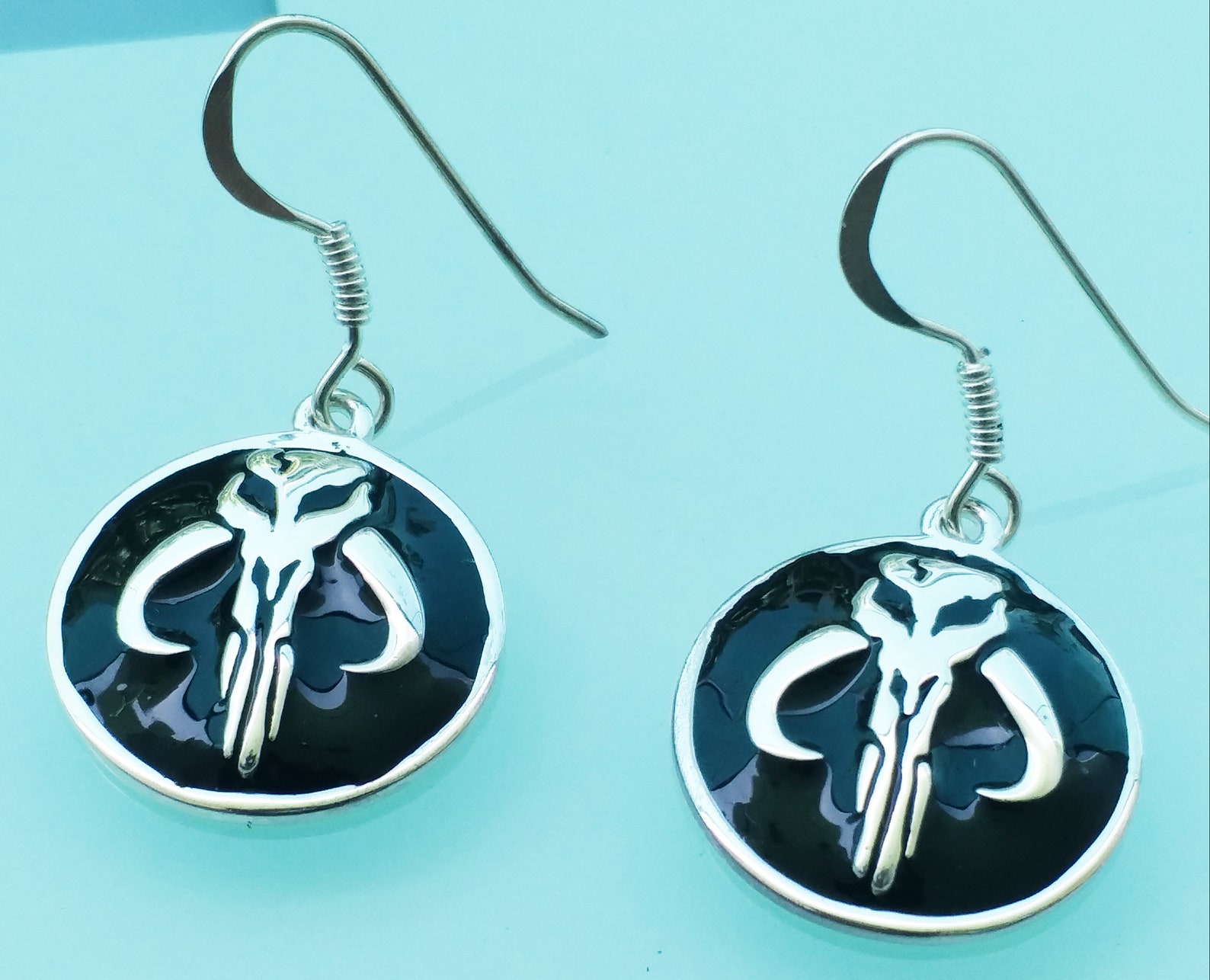 Mythosaur Skull Star Wars Mandalorian Symbol Sterling Silver | Etsy