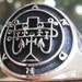 Seal Sigil of Andras Handmade 3D Ring Solid Sterling Silver 925 - Etsy