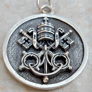 Vatican Christianity Crossed Keys Crown St. Peter Papal Keys Handmade ...