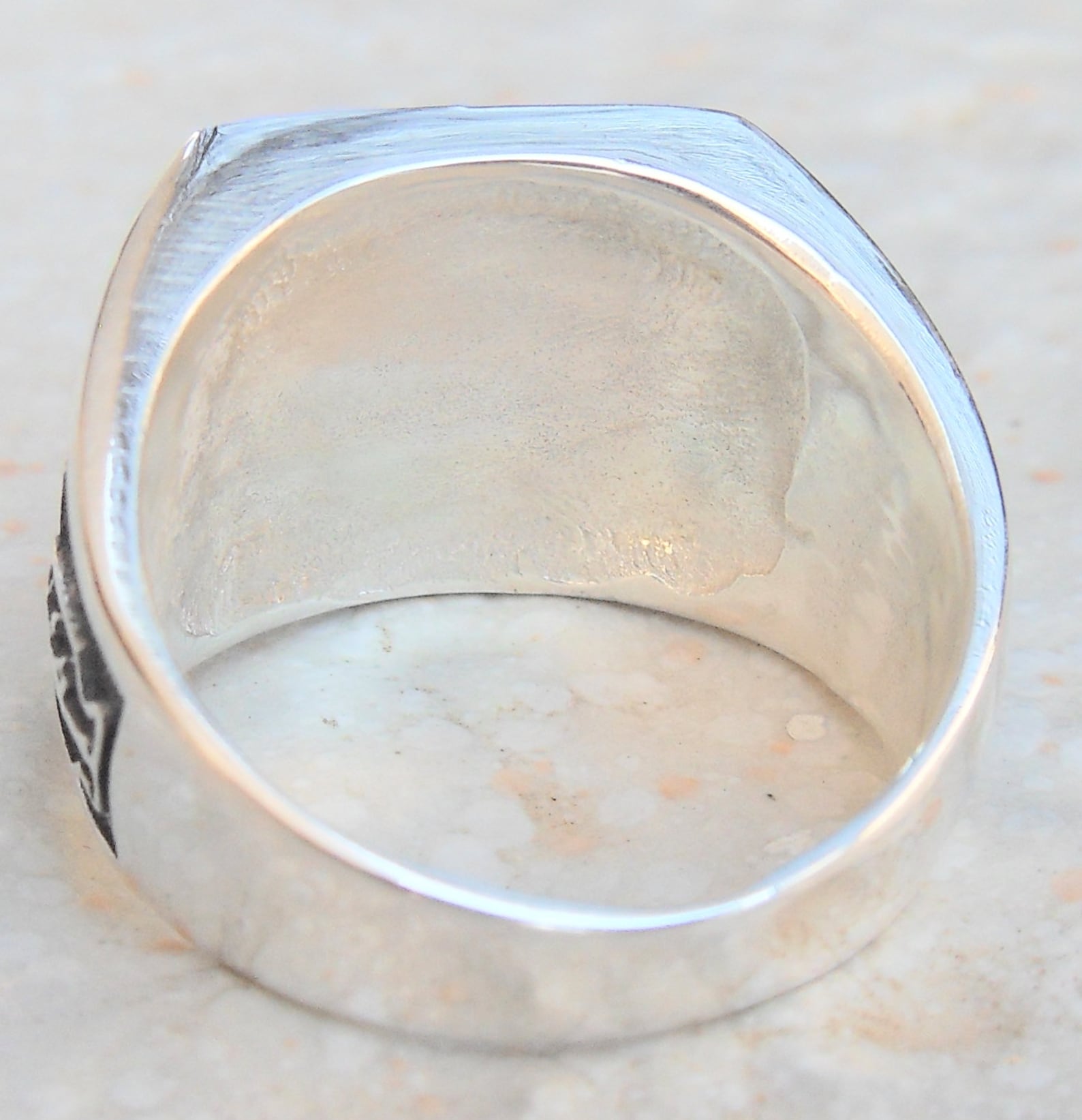 Old Style Special Forces Airborne Military Handmade Ring Sterling ...