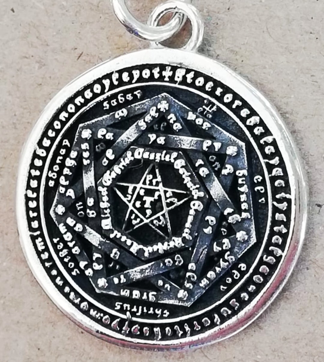 Sigillum Dei Ameth, John Dee Seal of God, Enochian John Dee Angel ...