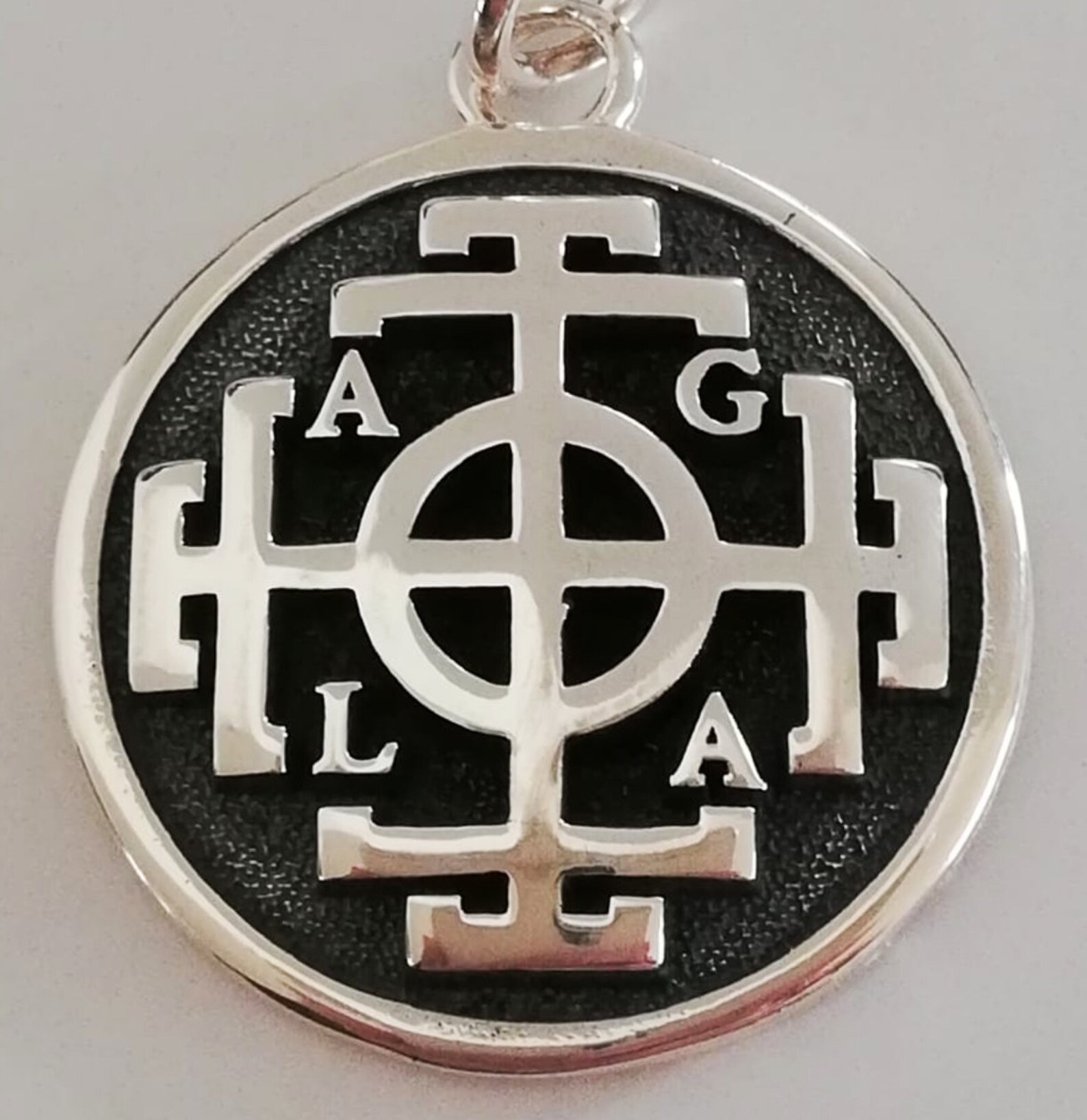 John Dees AGLA Sigil Wheel of fortune Ancient symbol of | Etsy