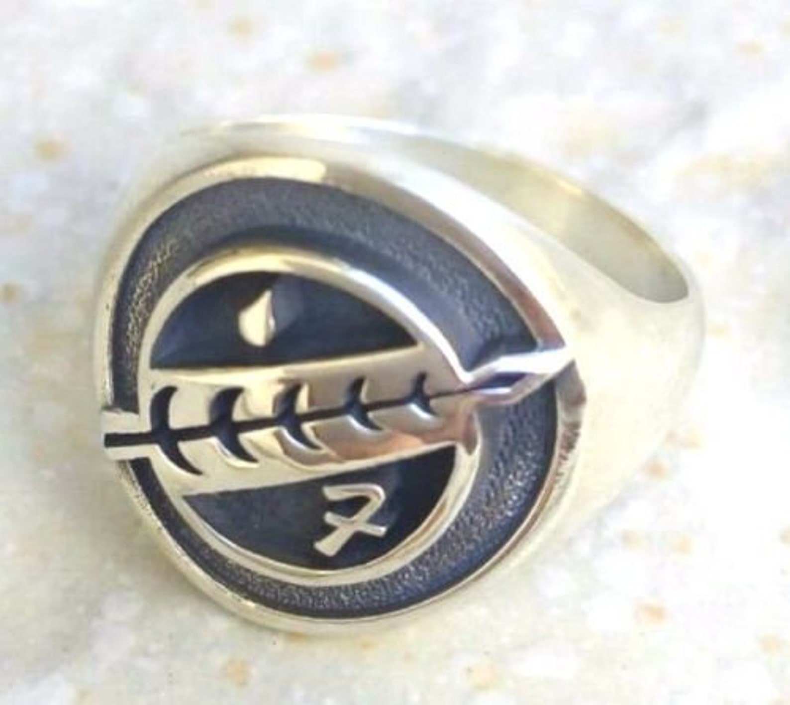 Boba Fett Chest Insignia Star Wars Handmade 3D Ring Solid - Etsy