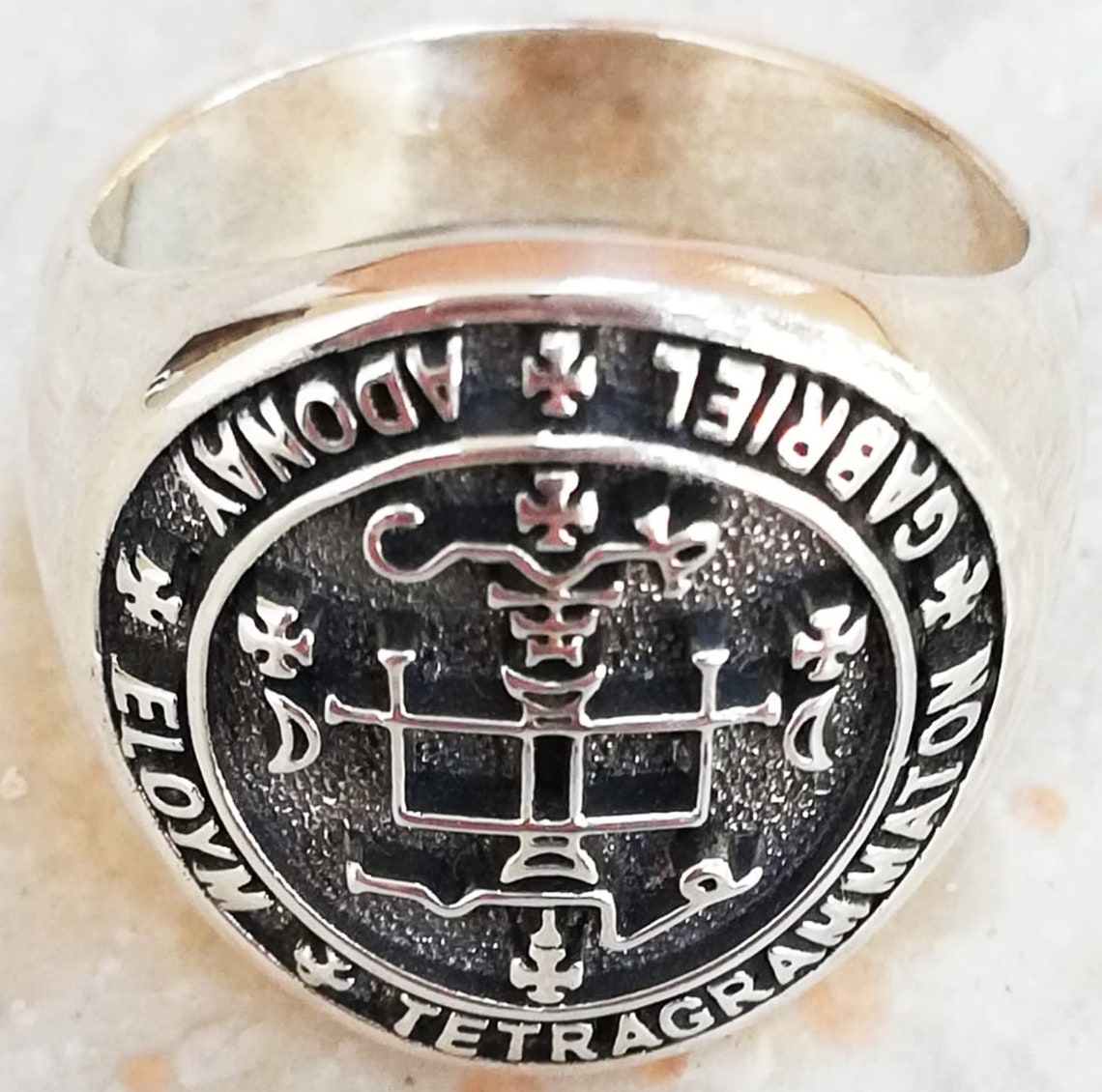 Seal of the Archangel Gabriel God is My Strength Sigil of the | Etsy UK