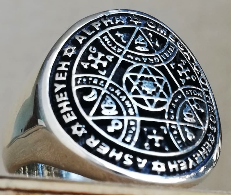 Enochian Sigil de la protection Solomon Kabbalah Amulette - Etsy France