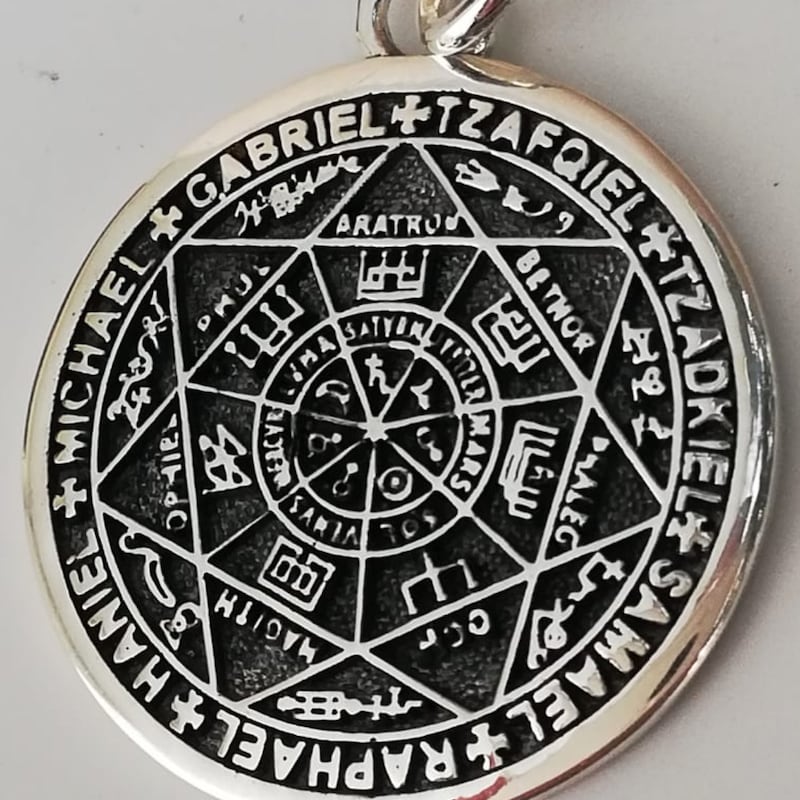 Seal of Solomon Necklace - Etsy