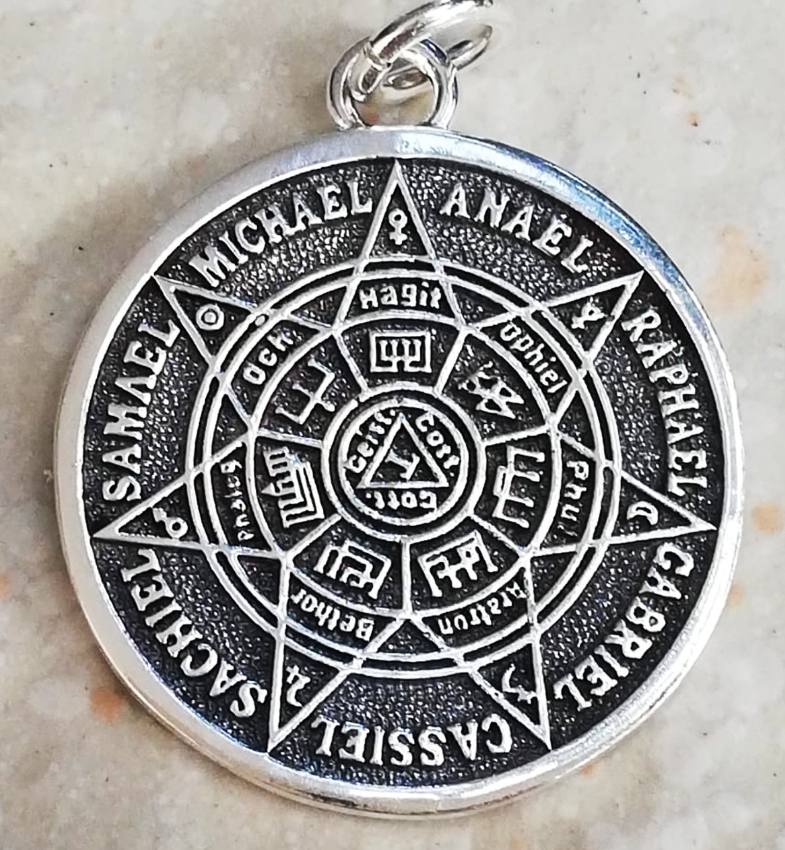 The Seal of the Seven Archangels Arbatel Spirits Seals of Solomon ...