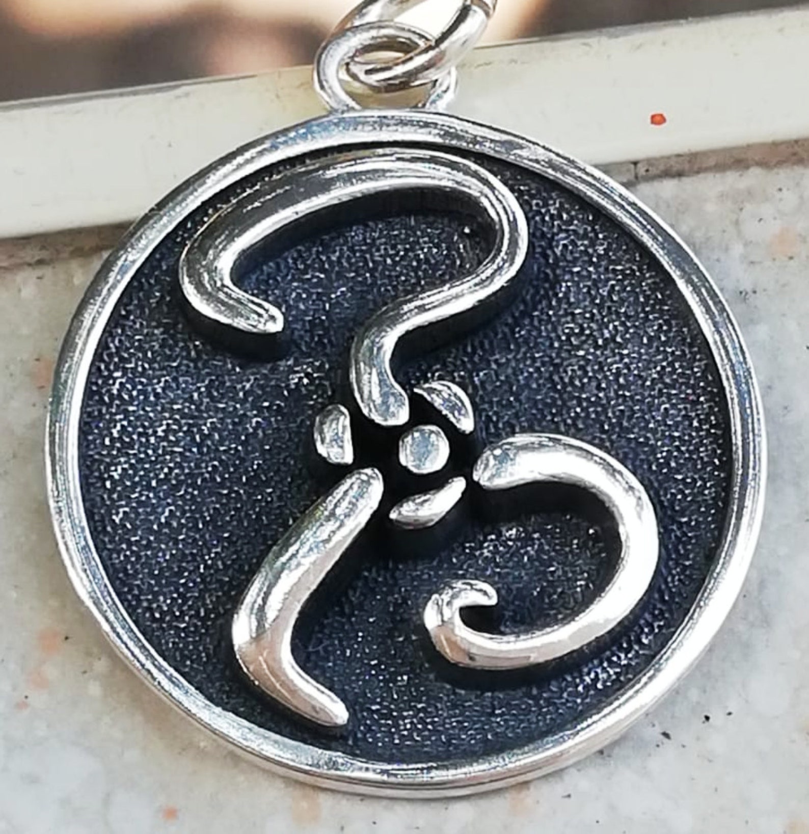 Yellow Sign Cthulhu Mythos Hastur King in Yellow Handmade 3D Pendant ...