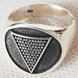 Abracadabra Abraxas Cabalistic, Magic Occult Esoteric Amulet Ancient ...