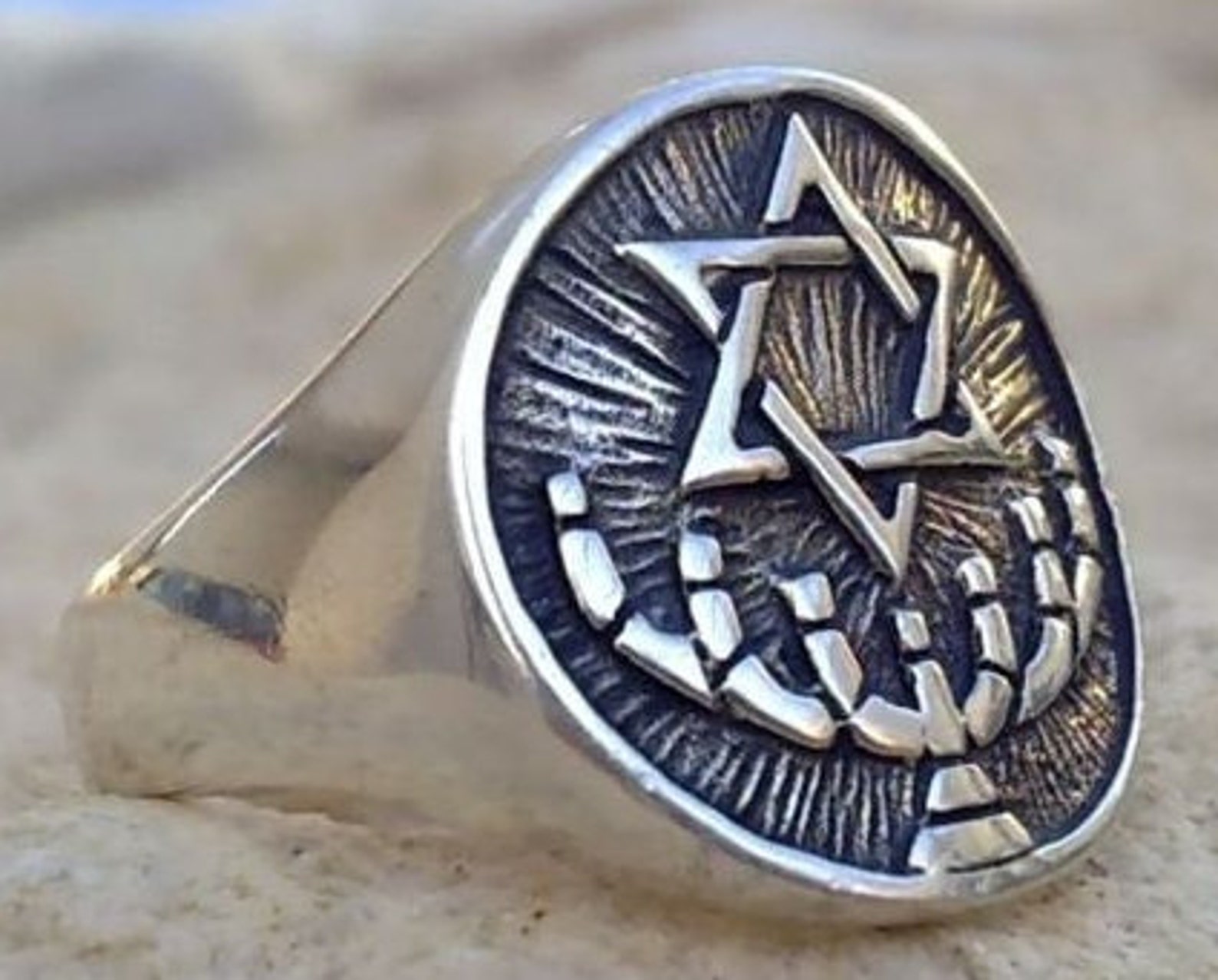 Menorah Temple Symbol Israel Jewish Star of David Kabbalah - Etsy