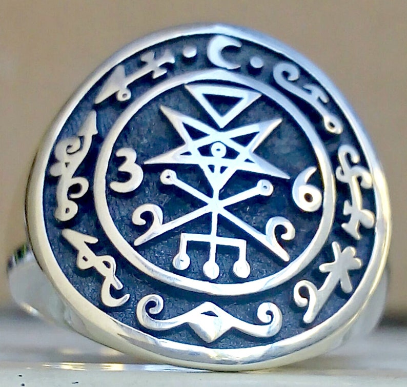 Seal of Lilith Sigil of Lucifer Seal Kabbalah Occult Amulet - Etsy