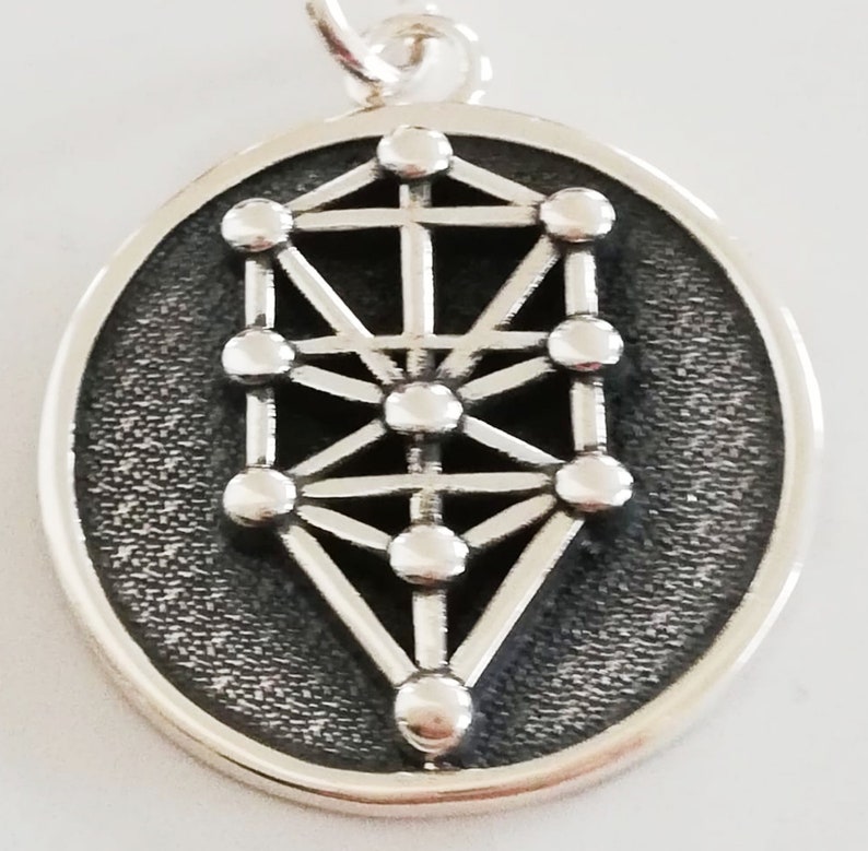 Sephiroth Kabbalah Tree of Life Handmade 3D Pendant Solid | Etsy