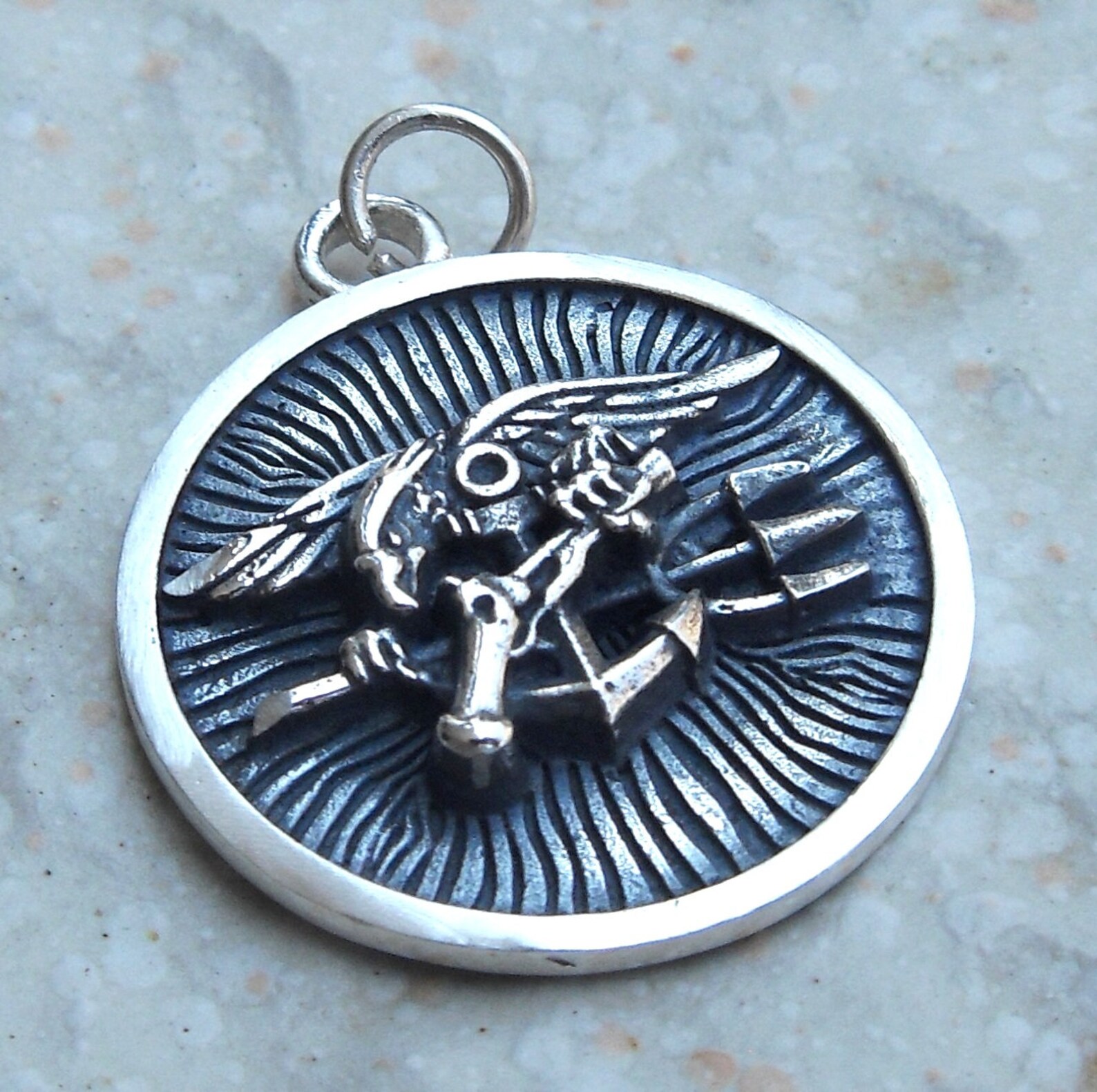 US Special Forces Navy Seals Handmade 3D Pendant Solid | Etsy