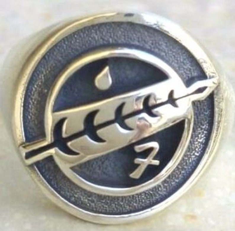 Boba Fett Chest Insignia Star Wars Handmade 3D Ring Solid - Etsy