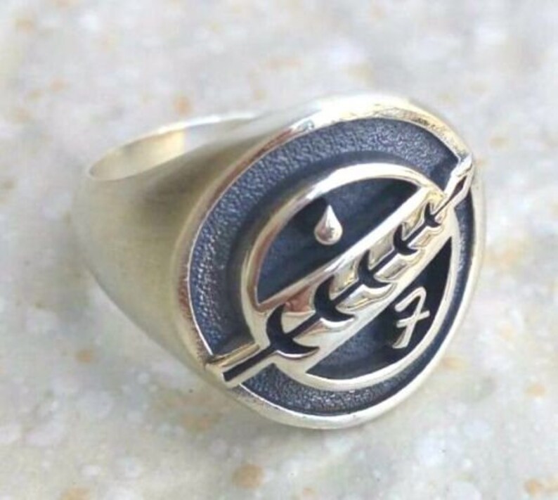 Boba Fett Chest Insignia Star Wars Handmade 3D Ring Solid | Etsy