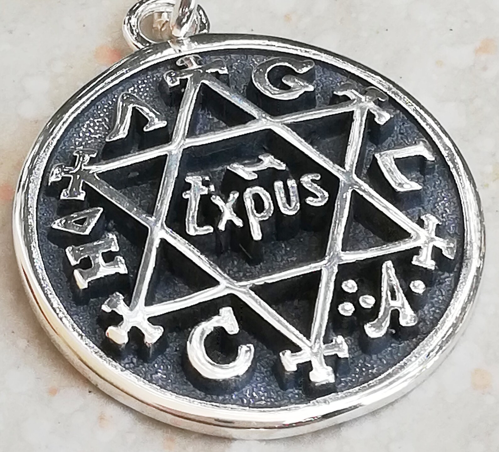 Anillo Del Rey Salomon Txpus Star of David Handmade 3D Pendant - Etsy