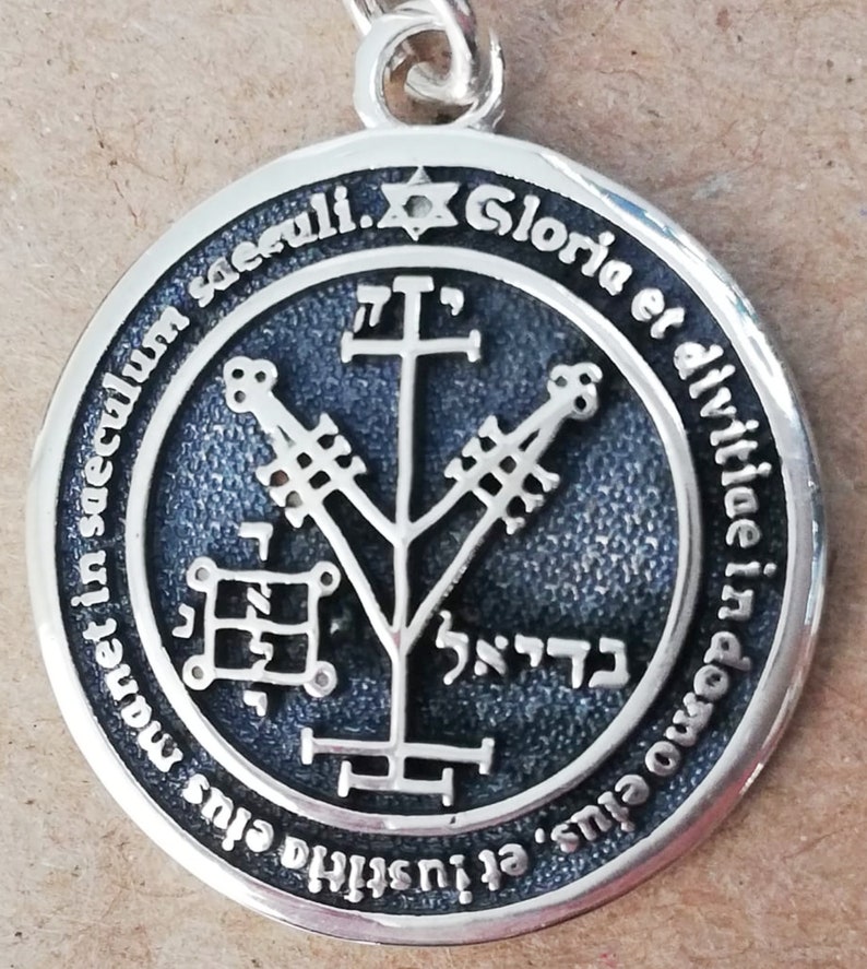 Fourth Pentacle of Jupiter Seals of Solomon Kabbalah Amulet | Etsy