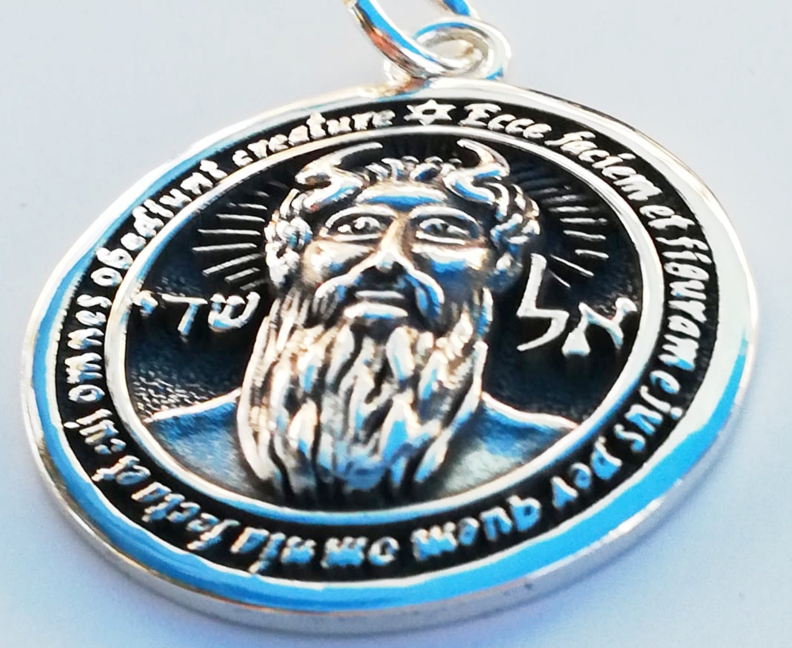 Goetia First Pentacle of the Sun Solomon Kabbalah Amulet - Etsy UK