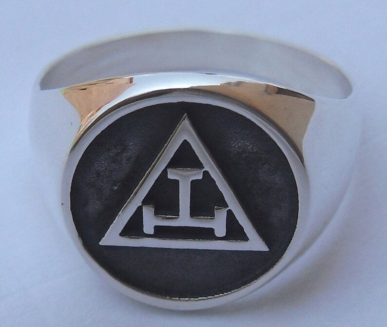 Royal Arch Masonic Mason Handmade Ring Sterling Silver 925 | Etsy