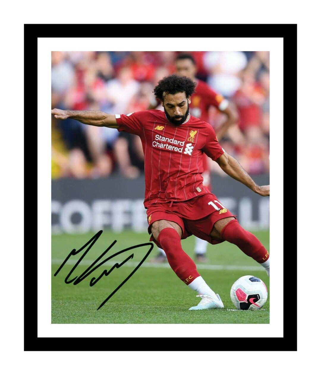 Mohamed Salah - Liverpool Autographed Signed and Framed Photo - Etsy UK